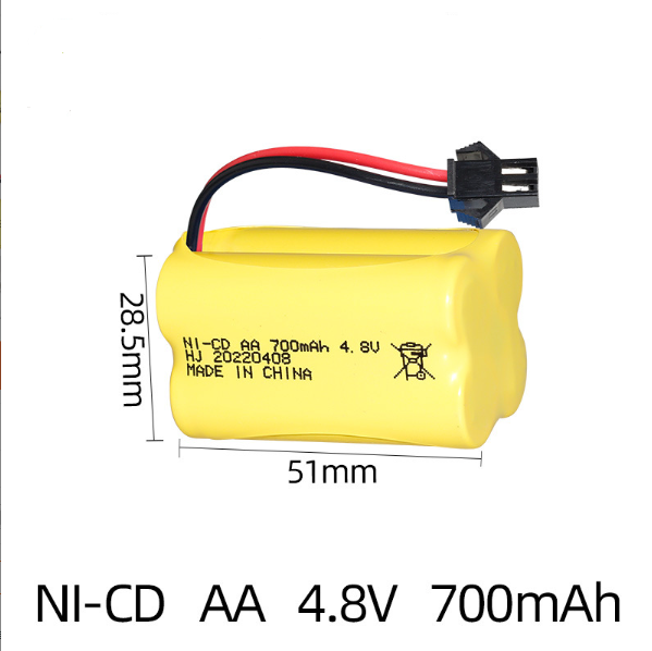 Pin sạc 4.8v 700mah xếp chồng Pin đồ chơi điều khiển từ xa | Lazada.vn