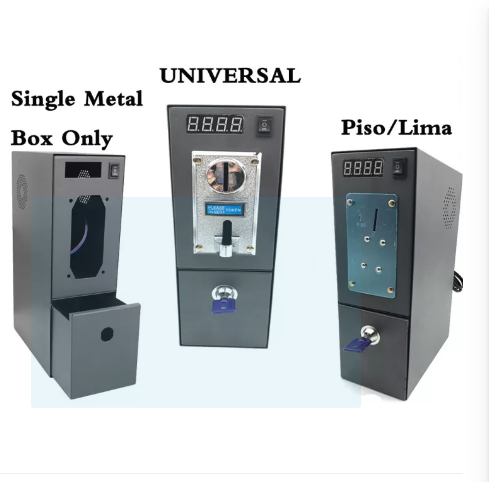 FT STAR Single Slot Coin Box Pisonet Timer Machine Metal body 1-Peso ...