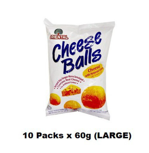Oriental Cheese Balls 60gm x 10 pieces | Lazada