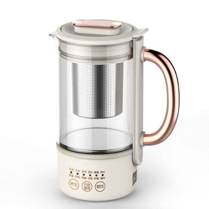 600ML Electric Automatic Cooking Pot Mini Water Boiling Kettle Health ...
