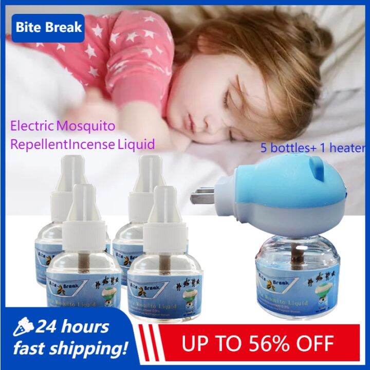 Electric Mosquito Repellent Incense Liquid Natural Essential Oils Non ...