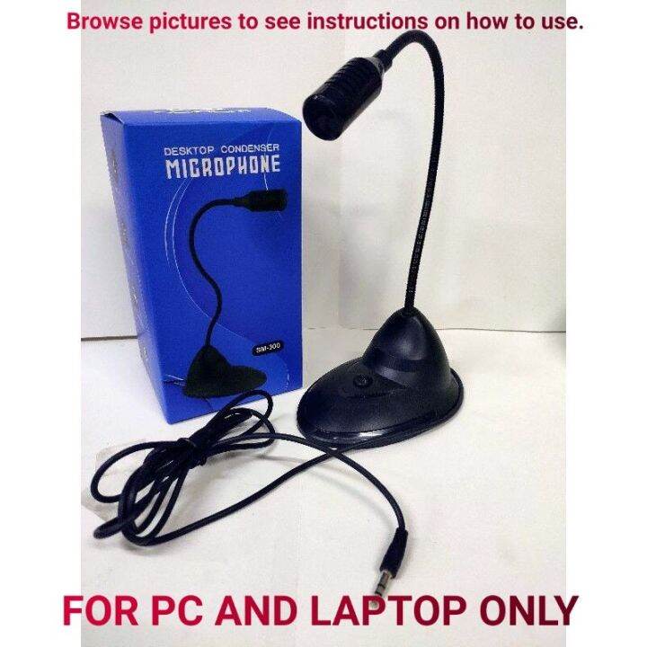 COMPUTER/LAPTOP MICROPHONE SM300 | Lazada PH