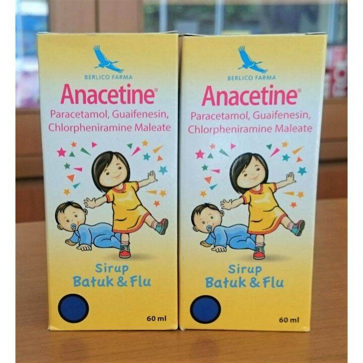 Anacetine Syrup 60 ml | Lazada Indonesia