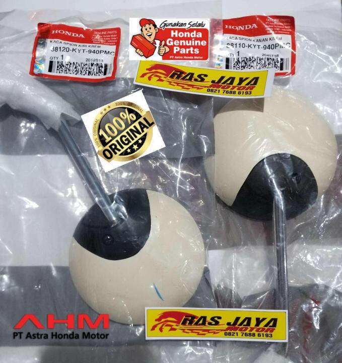 Spion Honda Scoopy Cream Original AHM | Lazada Indonesia