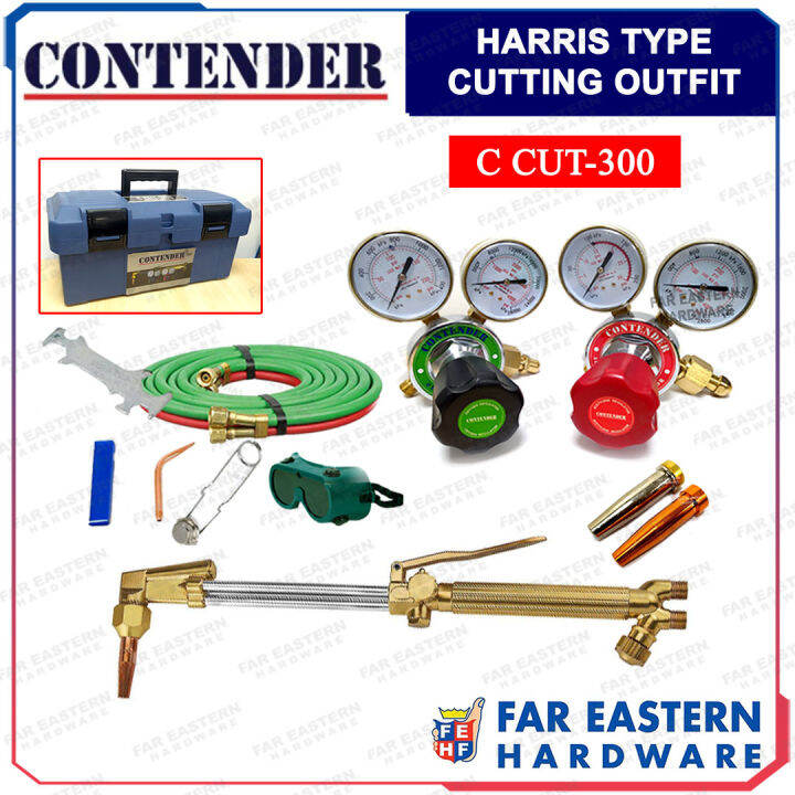 CONTENDER Welding Cutting Outfit Harris Type C CUT-300 | Lazada PH