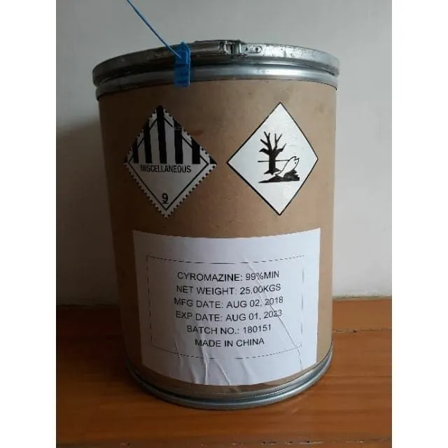 Cyromazine Powder 99 1 fiber drum (25kilograms) Insect Growth Regulator ...