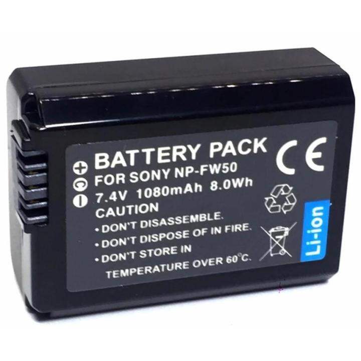 แบตเตอร์รี่กล้อง Sony Camera Battery รุ่น NP-FW50 | Lazada.co.th