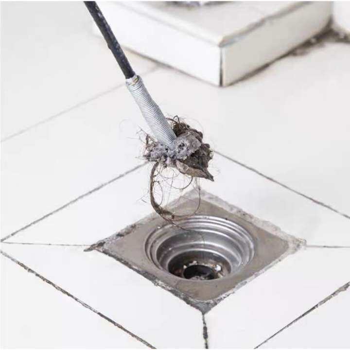 3m 5m 10m Drain Snake Panundot Snake Wire Dredging Tool Drain Cleaner ...