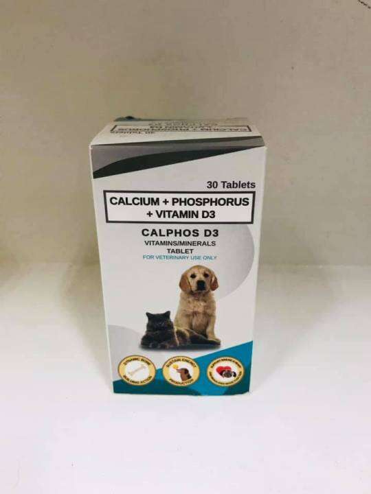 Calphos D3 30TABLETS (Calcium + Phosphorus + Vitamin D3) | Lazada PH