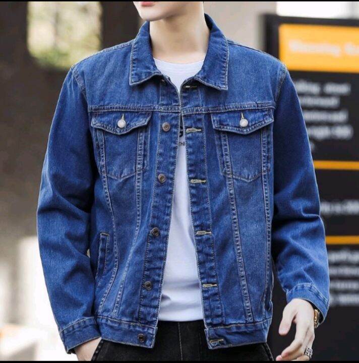 HIGH QUALITY DENIM JACKET FOR MEN #6001 | Lazada PH