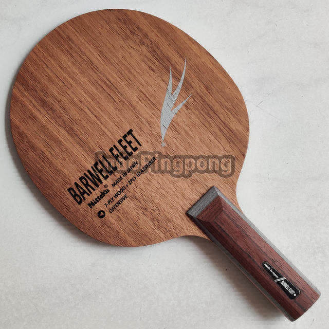 -ST- Nittaku Barwell Fleet - GlassFiber Blade Kayu Barwel | Lazada Indonesia