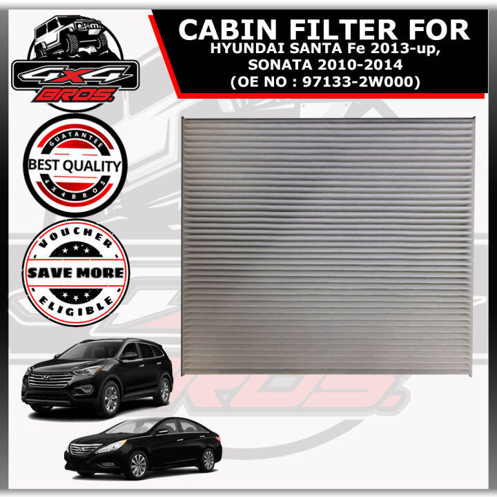 CABIN FILTER For HYUNDAI SantaFe 2013-up, HYUNDAISonata 2010-2014 ...