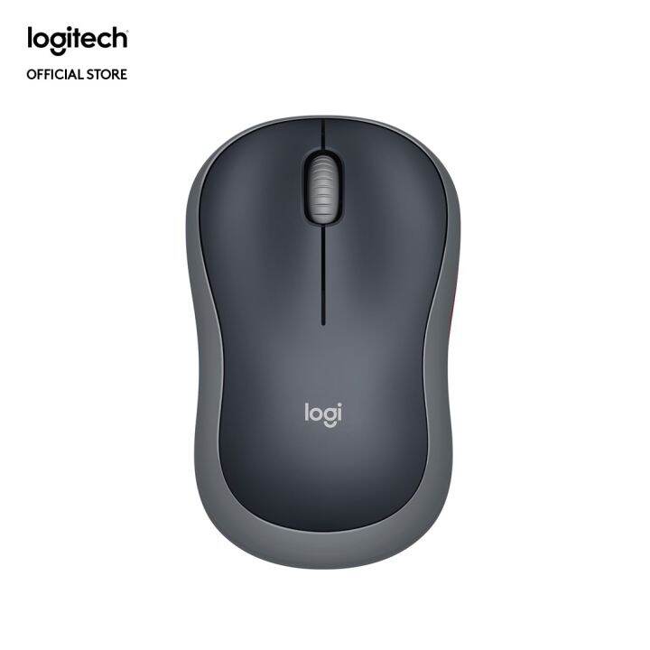 Logitech M186 Wireless Mouse, 2.4GHz with USB Mini Receiver, 12-Month Battery Life, 1000 DPI ...