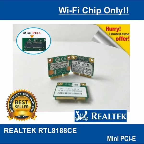 WFI-RTL-7 WiFi Chip Laptop Notebook REALTEK RTL8188CE WIRELESS CHIP IC | Lazada Indonesia