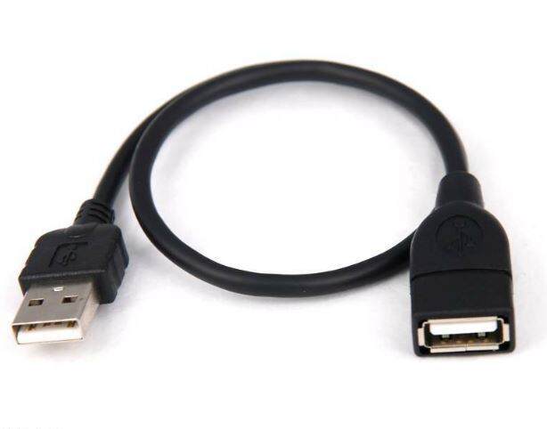 USB 2.0 Male to Female USB Cable 1.f Feet 45cm / 100cm Extender Cord ...