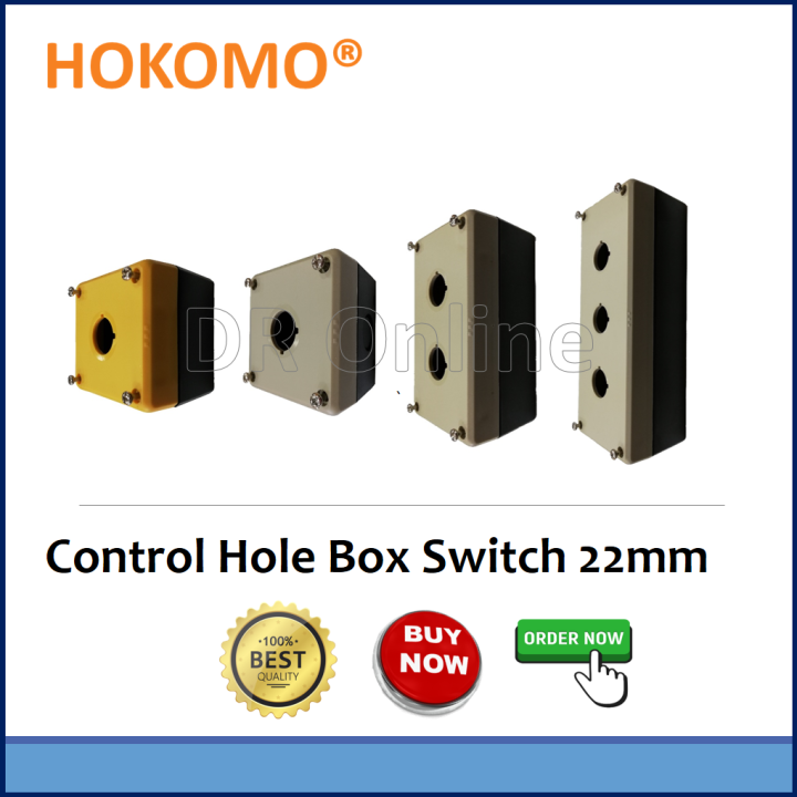Hole Box Push Button Switch Control Box 1Hole Box / 2 Hole Box/ 3 Hole ...
