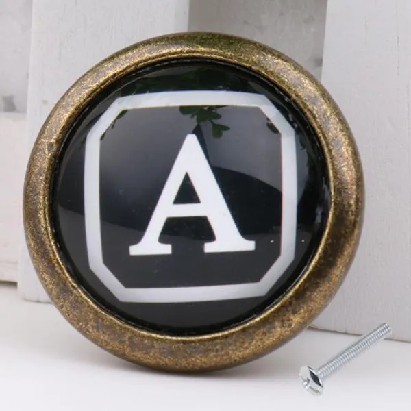 Retro Door Knob Drawer Handle Pull Wardrobe Cabinet Knob Hardware ...