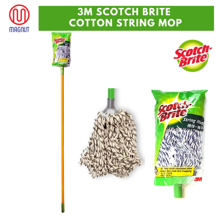 3M Scotch-Brite™ Cotton String Mop Set | Lazada