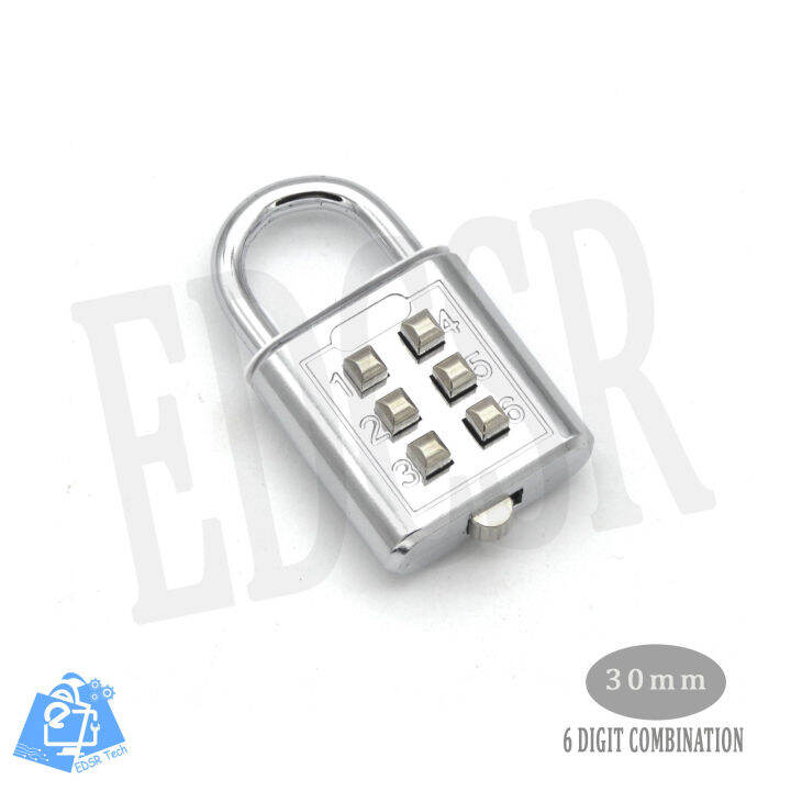 Jose - 30mm - 6 Digit Combination Padlock | Lazada PH
