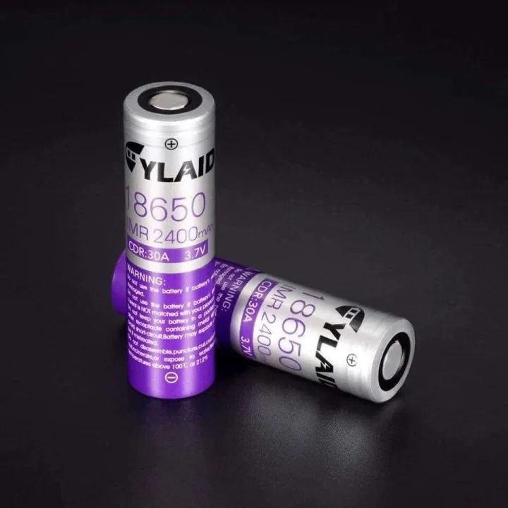 Cylaid 18650 2400mah 30A Pair Battery | Lazada PH