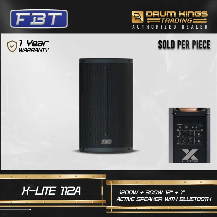 FBT X LITE 112A 12" Powered Speaker with Built-in Bluetooth | Lazada PH
