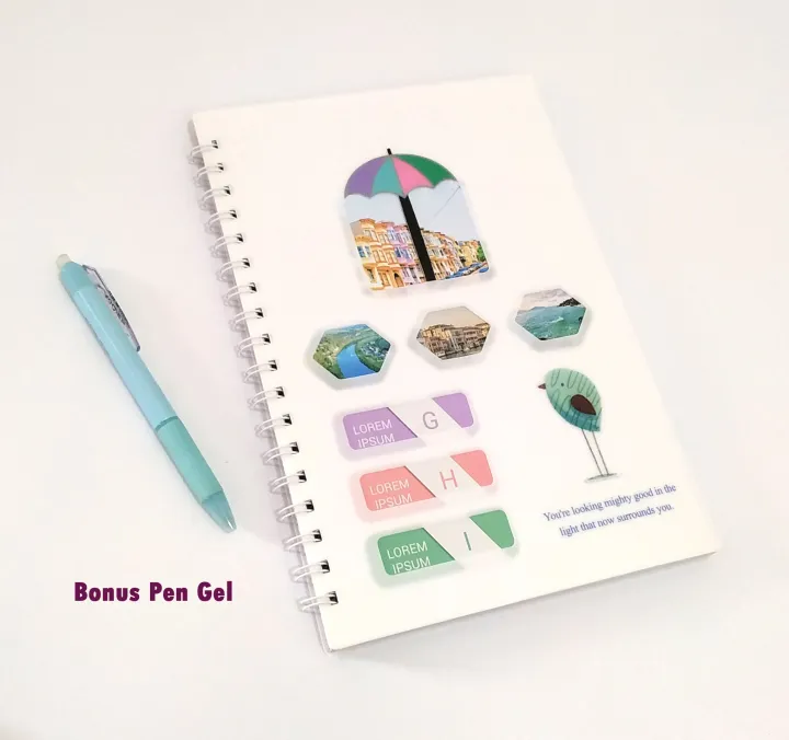 Buku note book catatan / note book buku catatan / Buku ring kawat ...