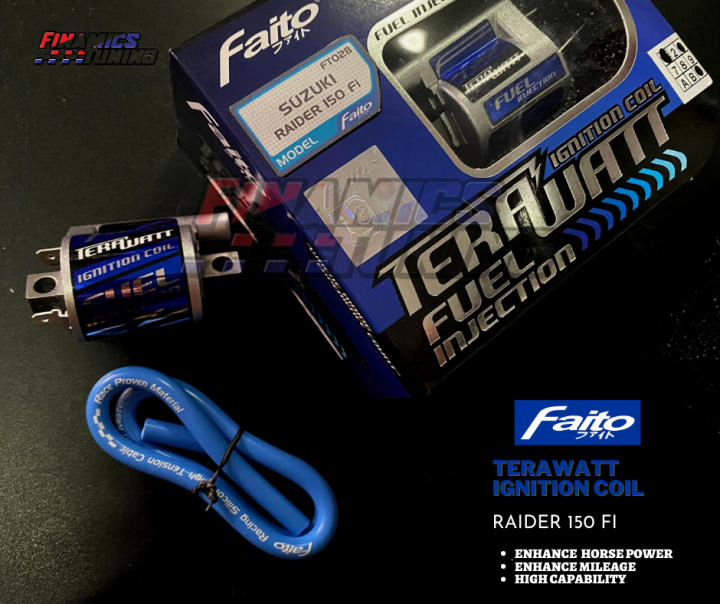 TERAWATT FAITO IGNITION COIL RAIDER FI, SNIPER 150 FI, MIO I 125 AND ...