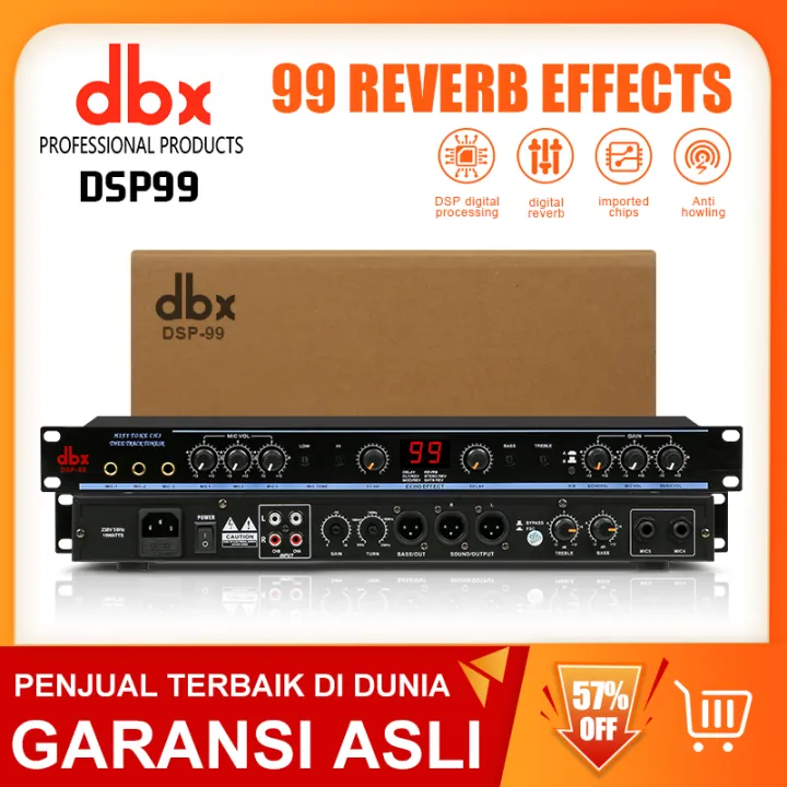 DBX dsp-99 suara front-end profesional DSP99 efek produk efek karaoke ...