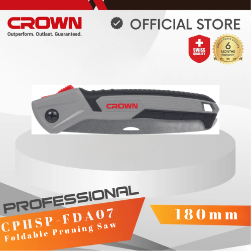 CROWN Foldable Pruning Saw 180mm CPHSP-FDA07 | Lazada PH