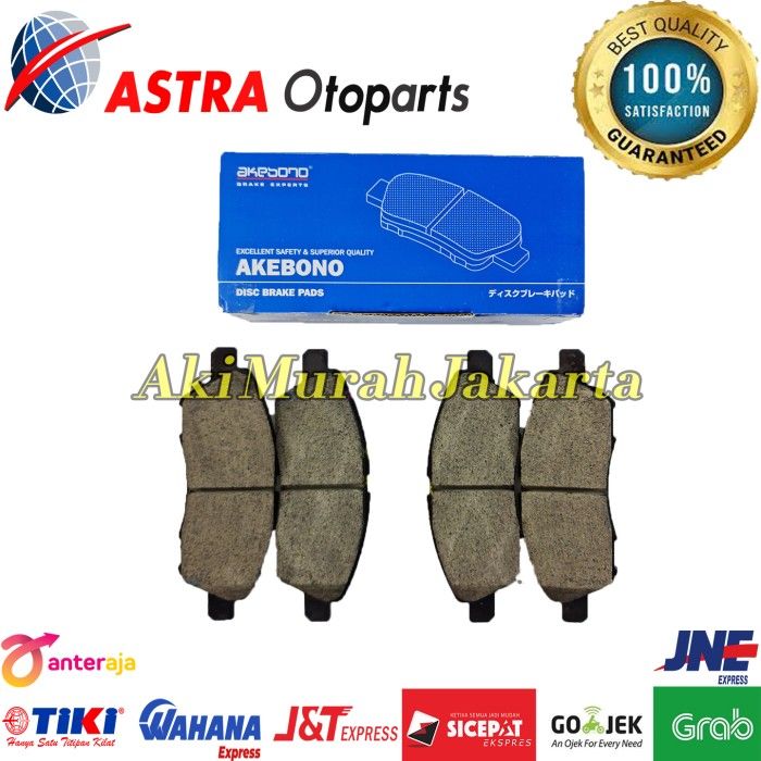Brake Pad Kampas Rem Depan NISSAN MARCH / GRAND LIVINA AKEBONO 761WKI | Lazada Indonesia