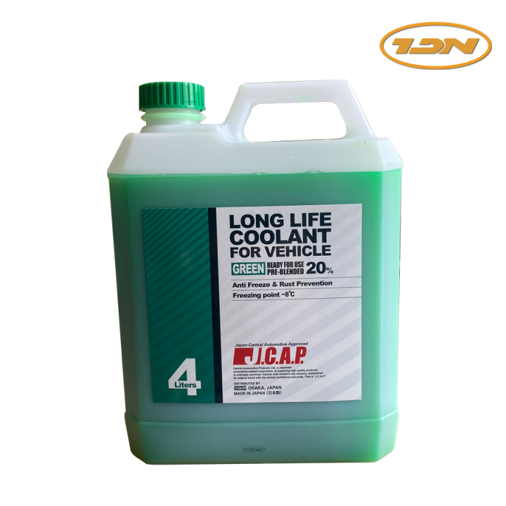 Nước làm mát động cơ ô tô màu xanh Jcap Long Life Coolant - Nhật Bản OSAKA,JAPAN Can 4L | Lazada.vn