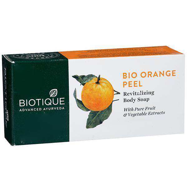 BIOTIQUE Bio Orange Peel Revitalizing Body Soap (150g) | Lazada