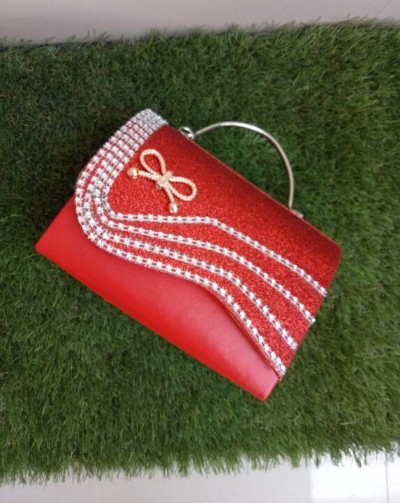 tas pesta merah bs99 - tas kondangan tas jinjing party tas umkm premium ...
