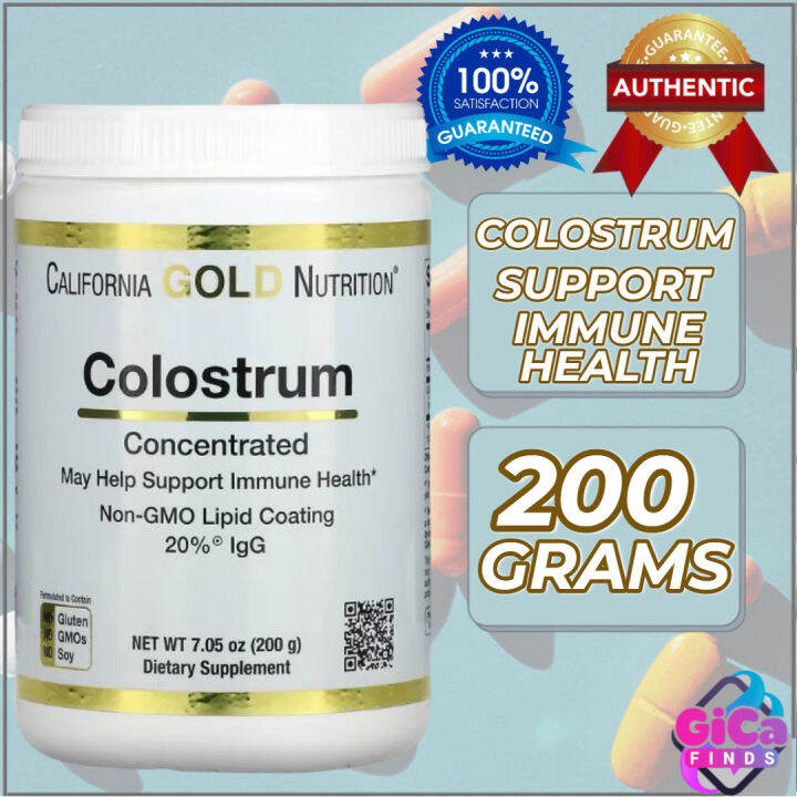 California Gold Nutrition Colostrum Powder Concentrated 7.05 oz (200 g ...