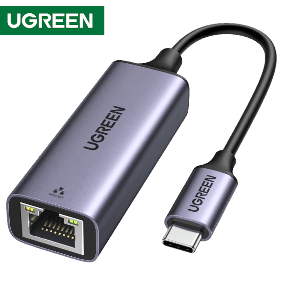 UGREEN USB-C to Ethernet Gigabit Adapter RJ45 to Thunderbolt 3 Type C ...