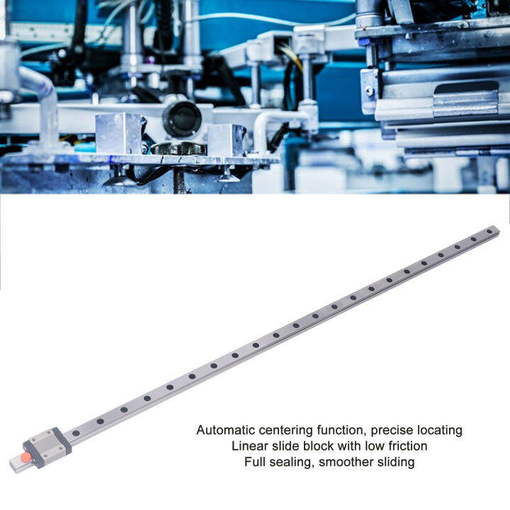 Linear Guide Rail 600MM Bearing Steel Linear Slide Guideway Rail for 3D ...