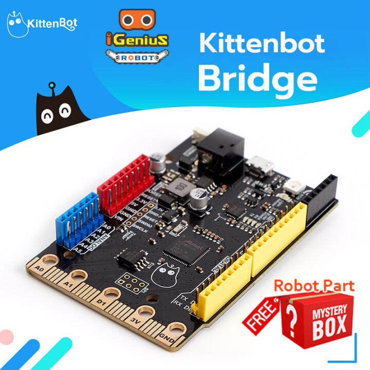 Kittenbot Bridge Arduino Uno Game Makecode Arcade บอร์ด เขียนเกมส์ ไมโครบิต Games Programming 