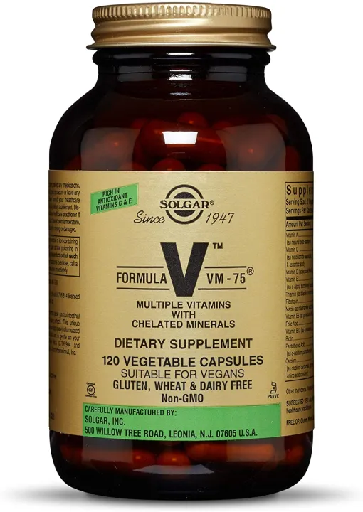 Solgar – Formula VM-75, 120 Vegetable Capsules | Lazada PH
