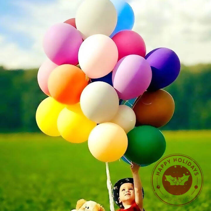 Colorful Balloons Assorted Color 12 Inches Rainbow Latex Balloons ...