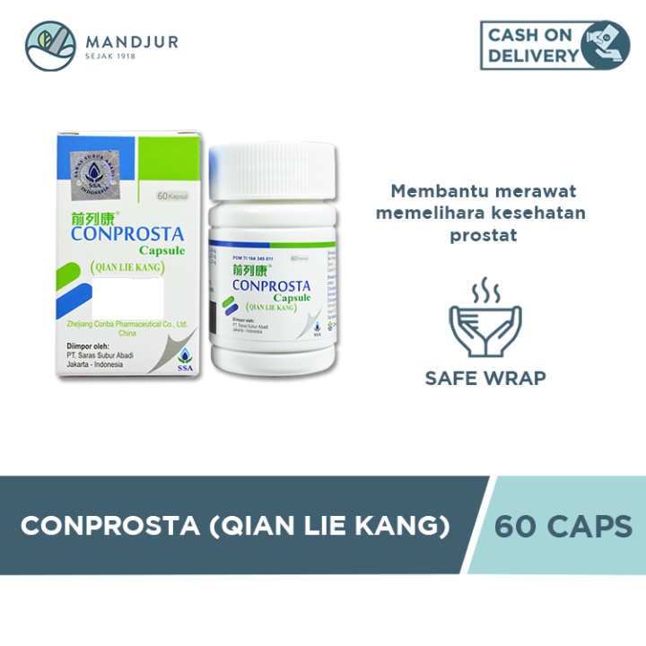 Conprosta (Qian Lie Kang) - Obat Peradangan pada Kelenjar Prostat ...