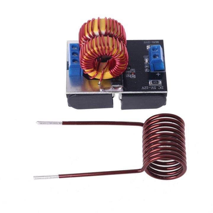 120W DC 5V 12V Mini ZVS Induction Heating Board Flyback Driver Heater Coil DIY Heating Plate ...
