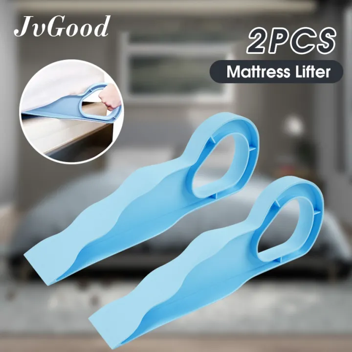 JvGood 2PCS Mattress Lifter Raiser Wedge Elevator Labor Saving Bed ...