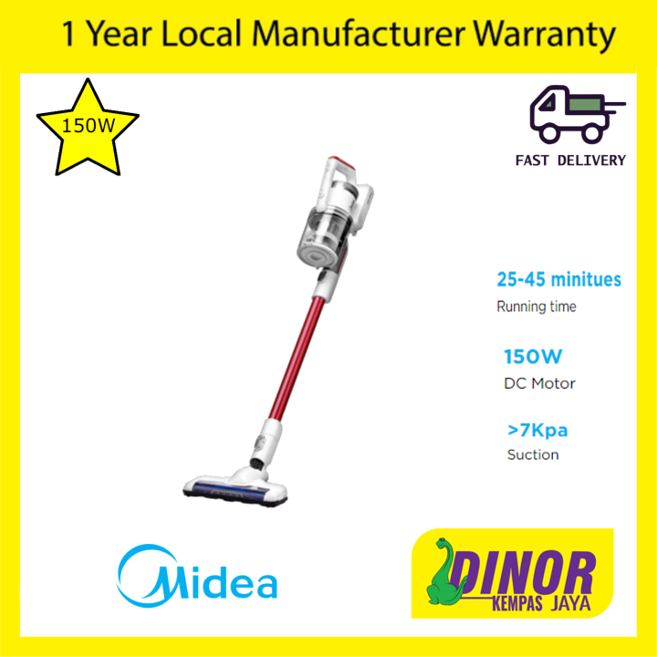 Midea V18 Series Wireless 2000mah Long Lasting Vacuum Cleaner MVC-V18P / MD-MVC-18P | Lazada