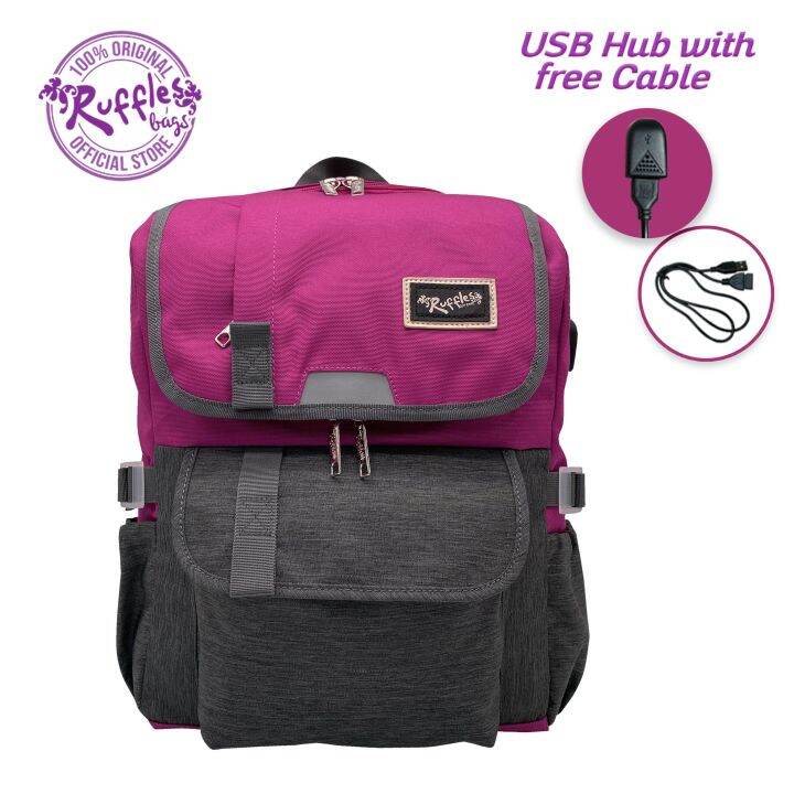 Ruffles Bags Patrice Backpack #1 17" | Lazada PH