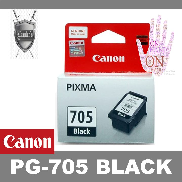 Canon PG-705 Black Original Ink Cartridge | Lazada PH
