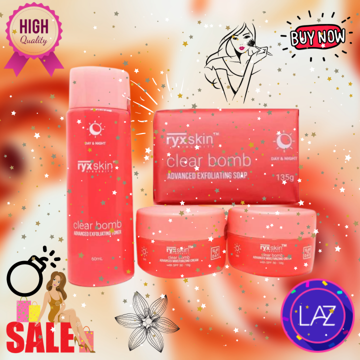Clear Bomb Advanced Exfoliating Kit Ryx skin | Clear Bomb Advanced ...