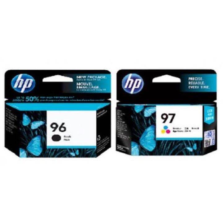 Hp 96 black Hp 97 colored original ink cartridge | Lazada PH
