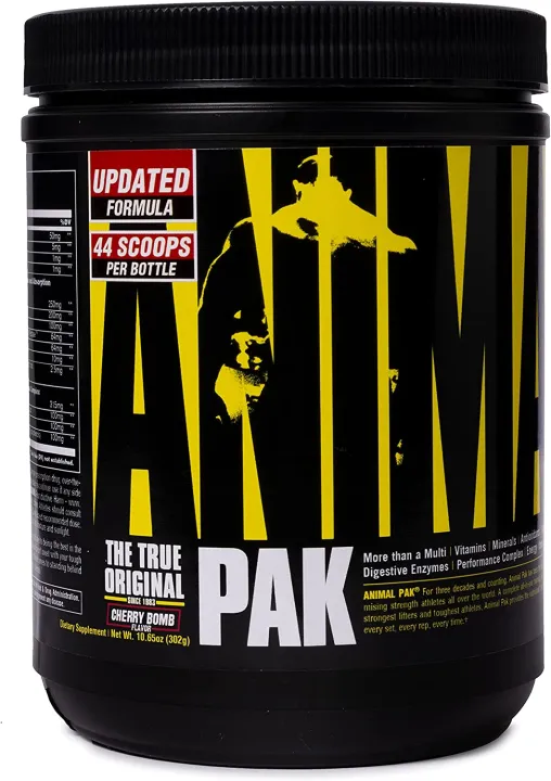 Animal Pak - The Complete All-in-one Training Pack - Multivitamins ...