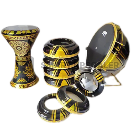 Alat Musik Rebana Hadroh Full Set Premium Motif Batik | Lazada Indonesia