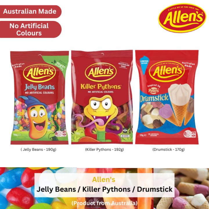 Allen's - Jelly Beans / Killer Pythons / Drumstick | Lazada